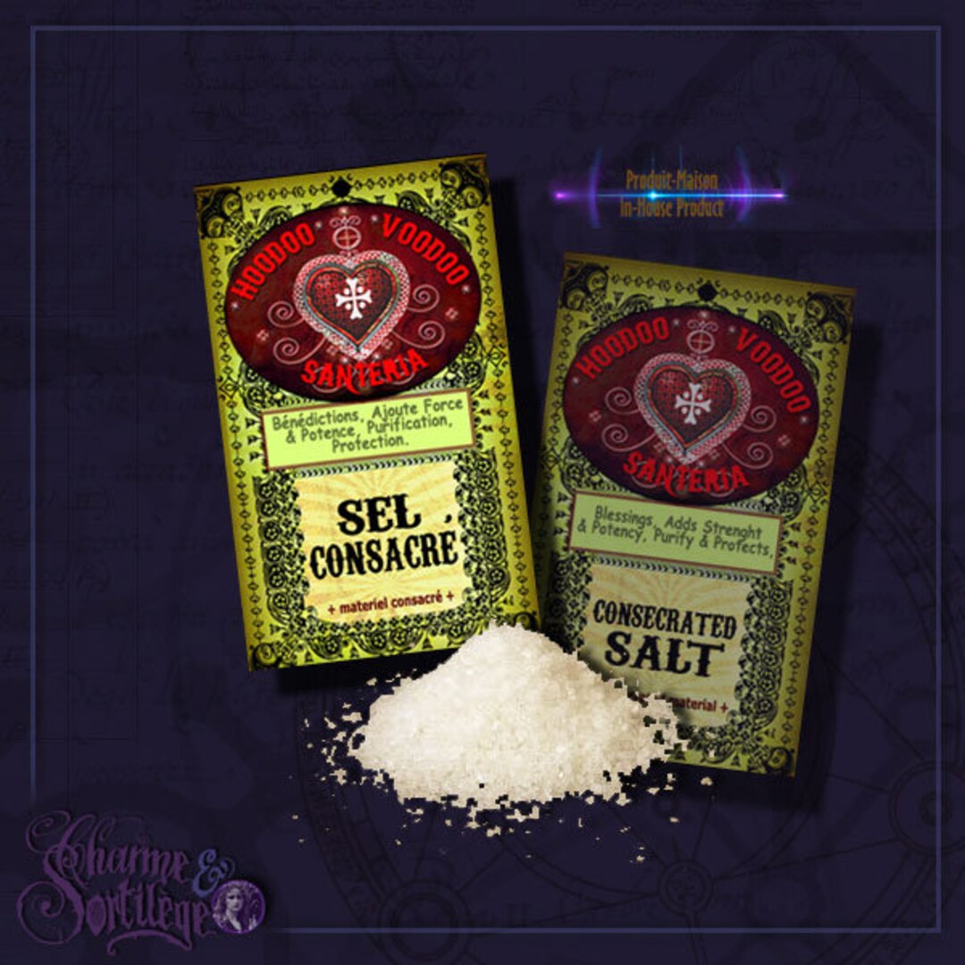 Ritual Salt CONSECRATED SALT bulk - Etsy
