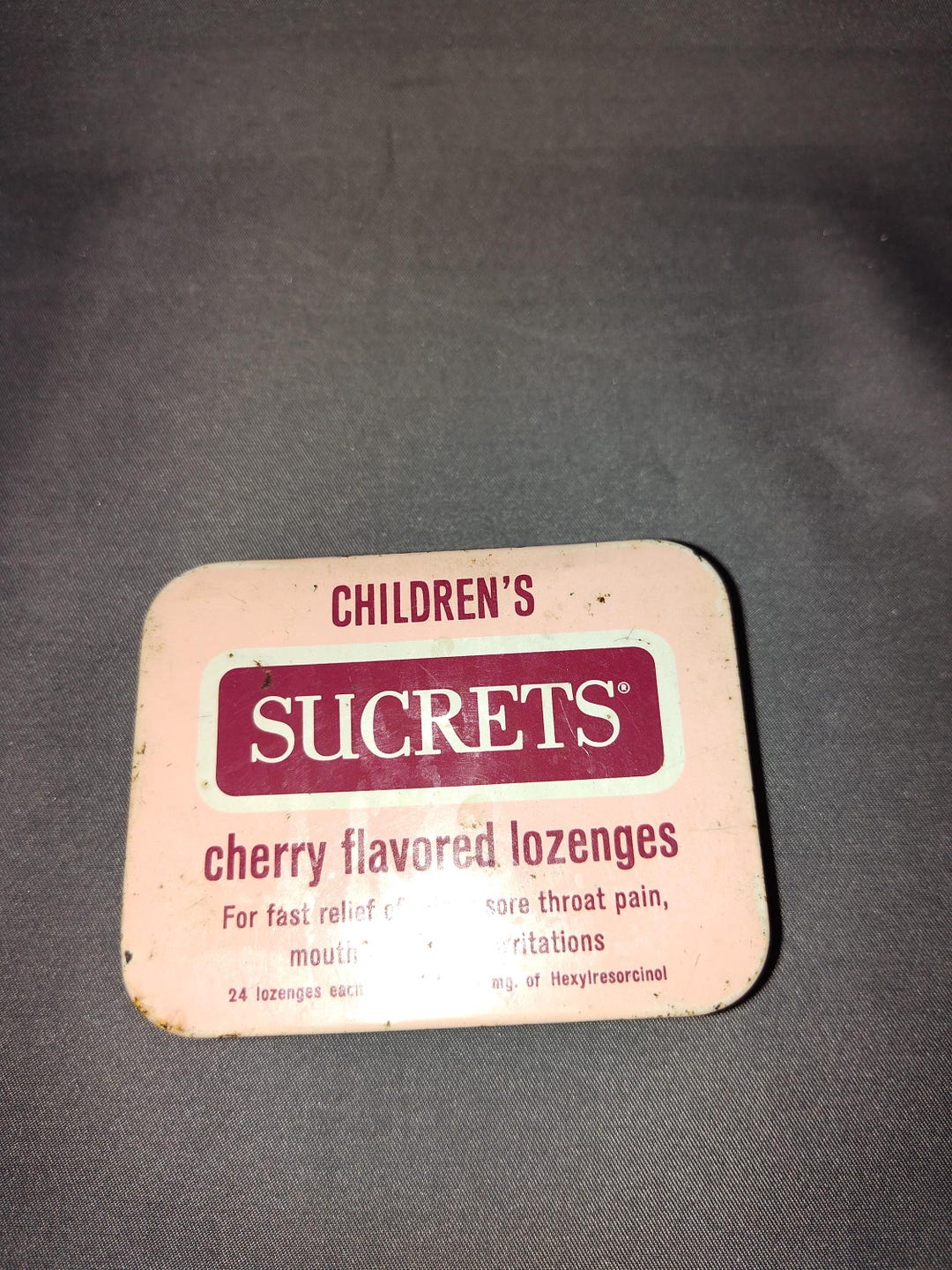 Vintage Tin Sucrets - Etsy