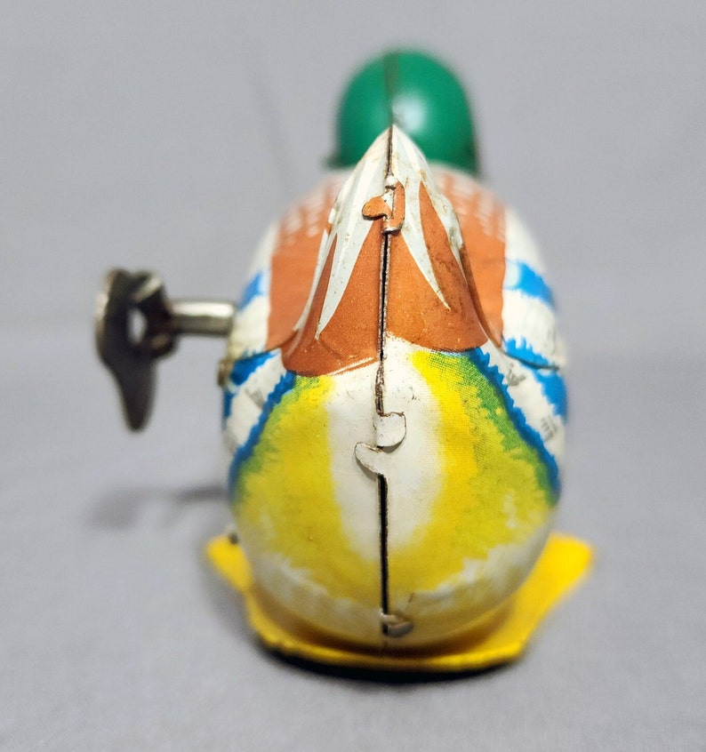 Vintage Wind up Duck Toy - Etsy