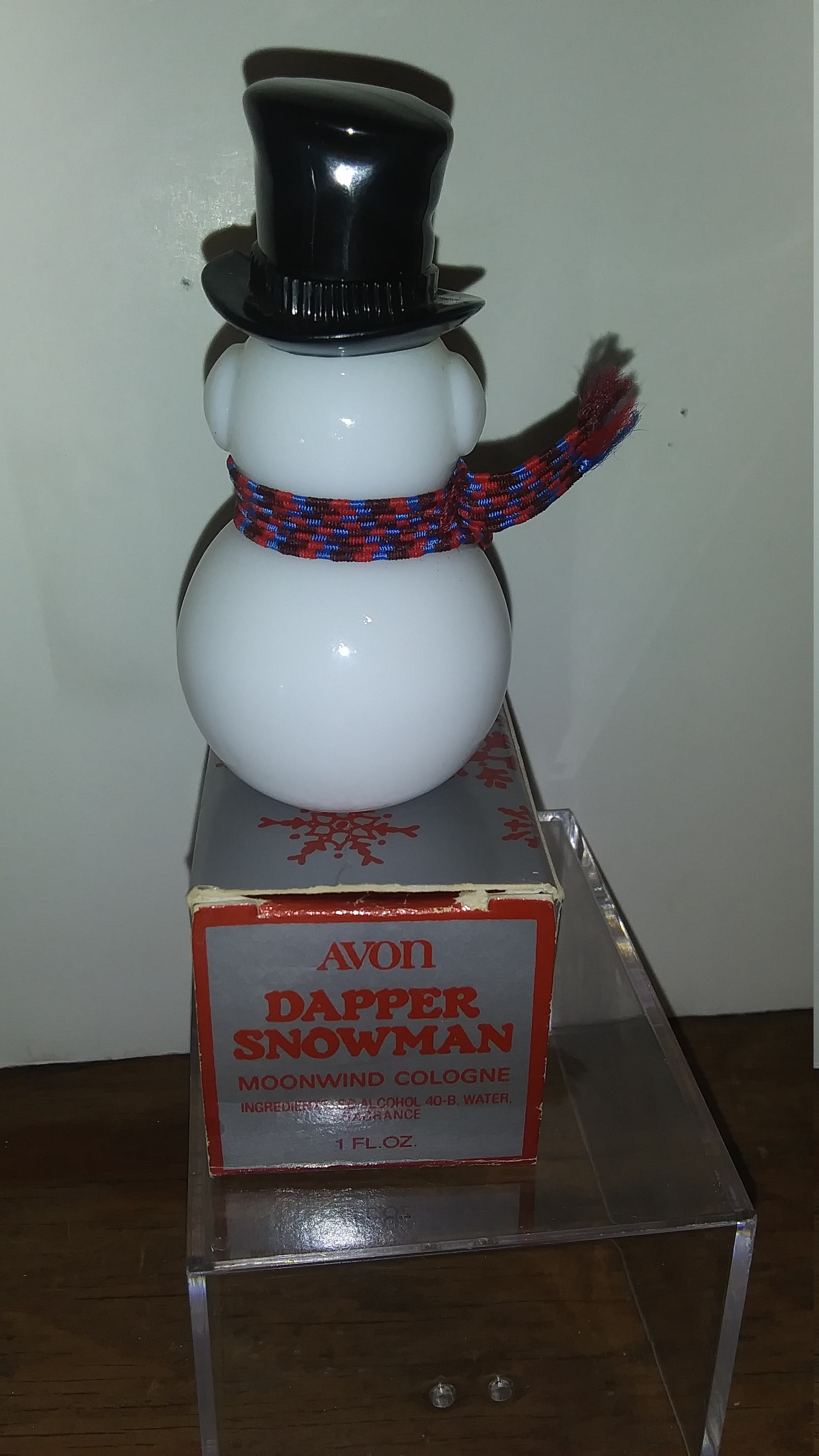 Vintage Avon Dapper Snowman - Etsy