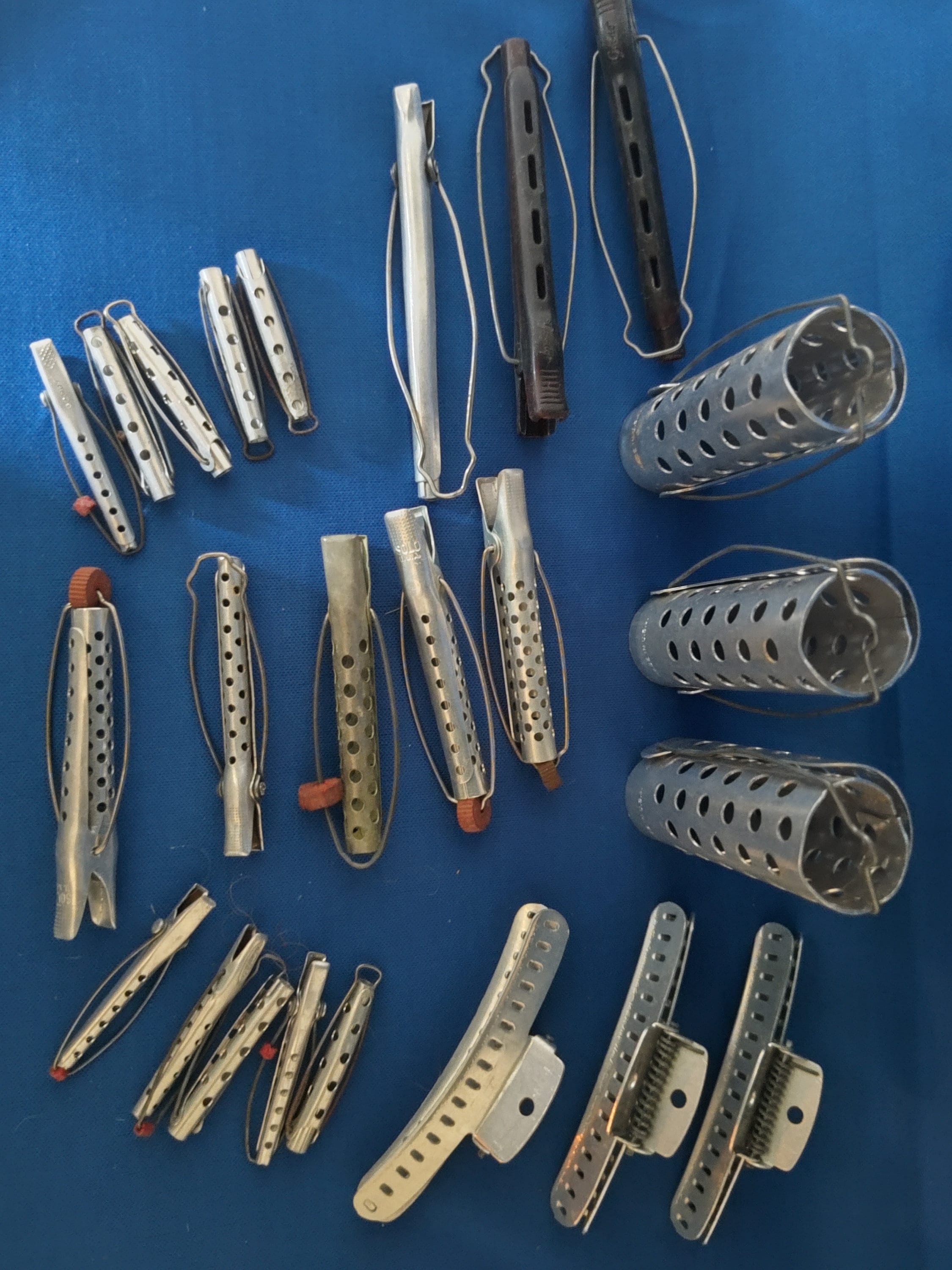 Vintage Hair Curlers - Etsy