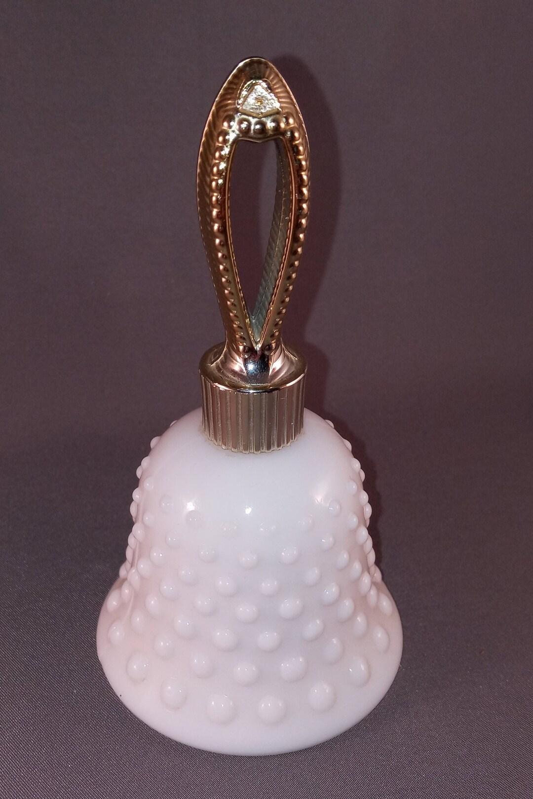 Vintage Avon Milk Glass Bell 1973 - Etsy