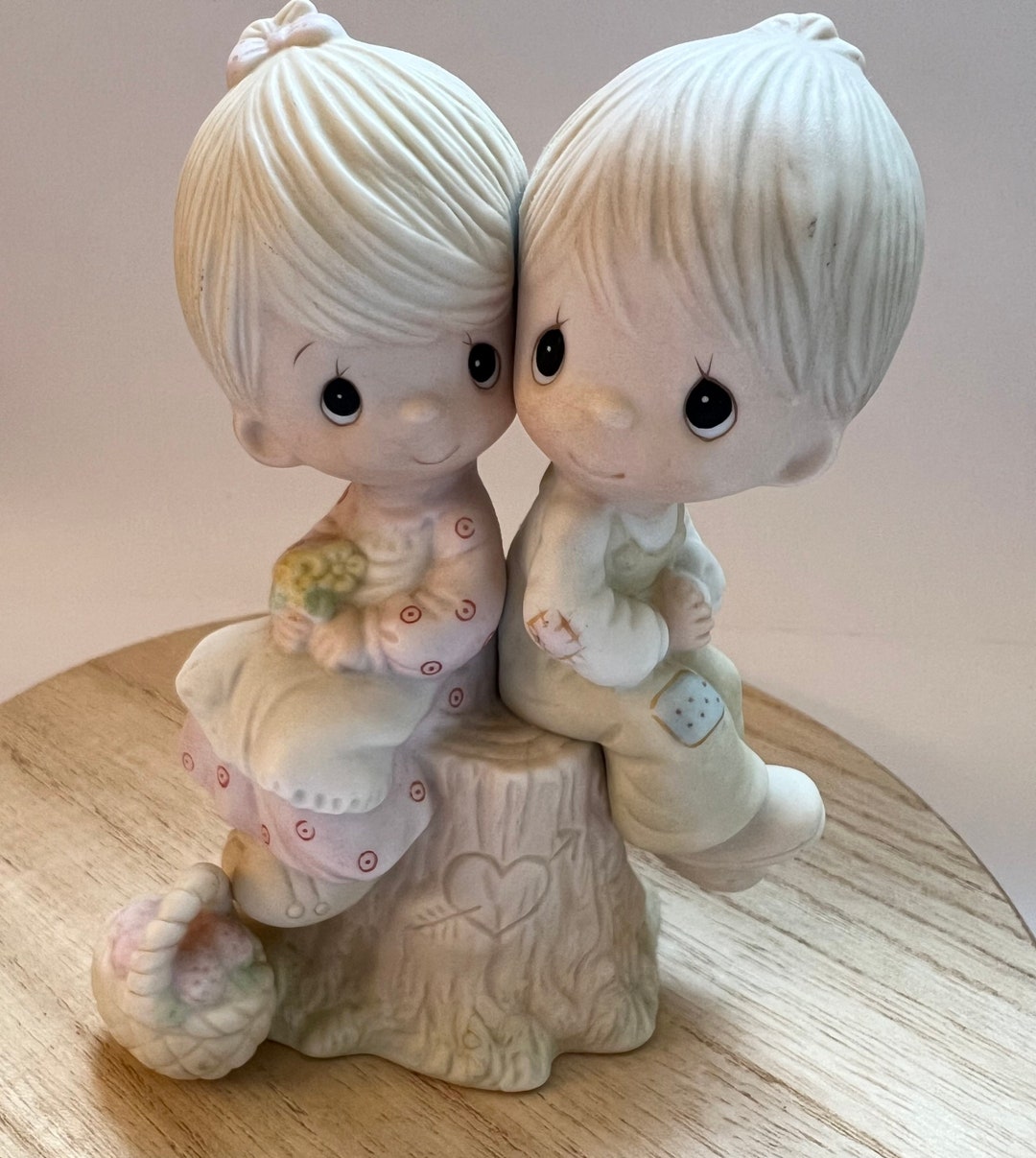 Vintage Precious Moments “love One Another” Figurine, 1976 Original ...