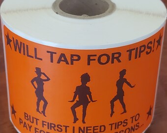 Stickers Bag Sealers Tip Reminder Labels for Doordash, Grubhub, Favor ...