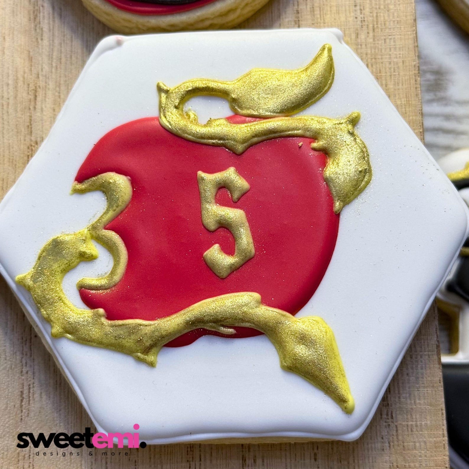 Descendants: the Rise of Red Birthday Cookies - Etsy