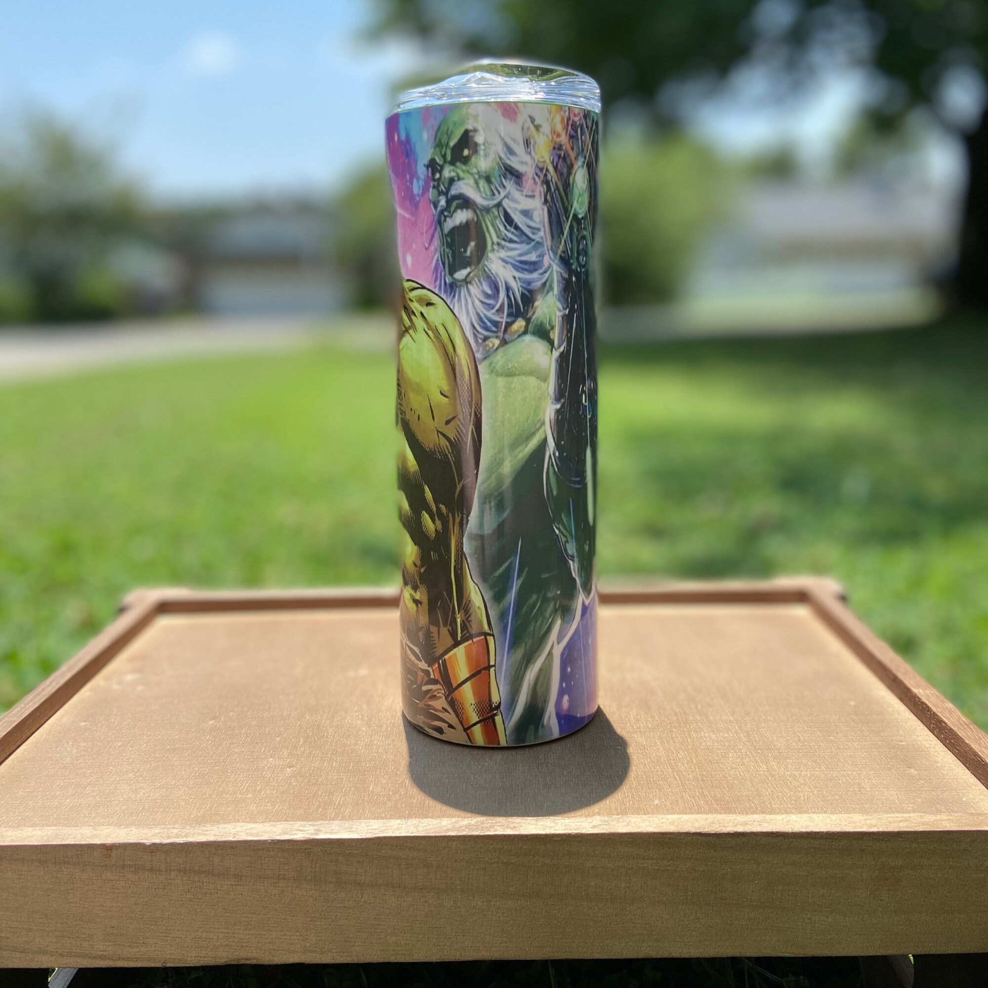 Hulk Tumbler With Straw Hulk Old Man Tumbler Hulk Tumbler - Etsy