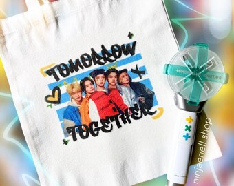 TXT Tote Bag TXT Temptation Sugar Rush Ride TXT Lyrics Kpop Tote ...