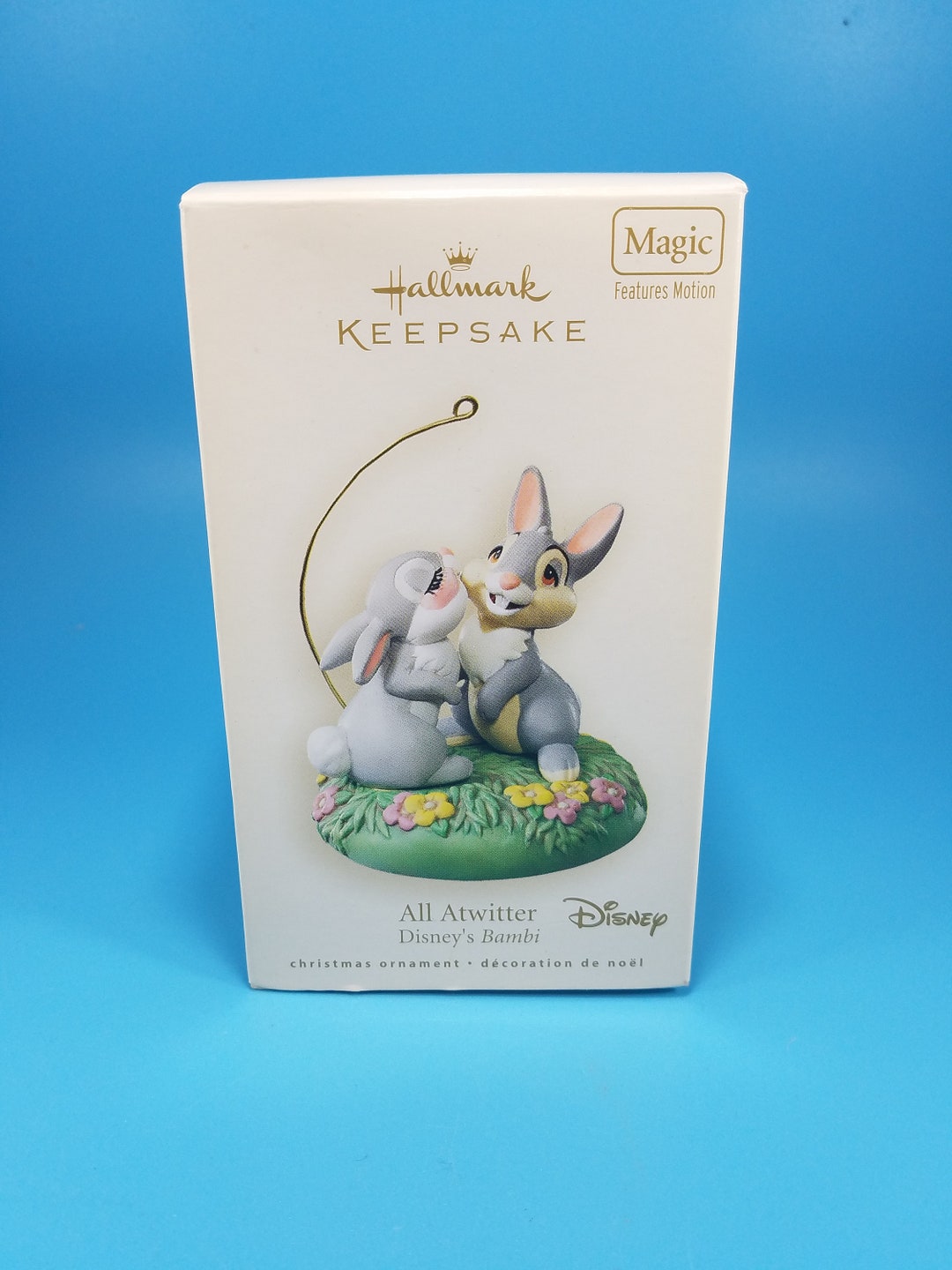 HALLMARK Keepsake 2007 ALL ATWITTER Disney's Bambi Thumper Christmas ...