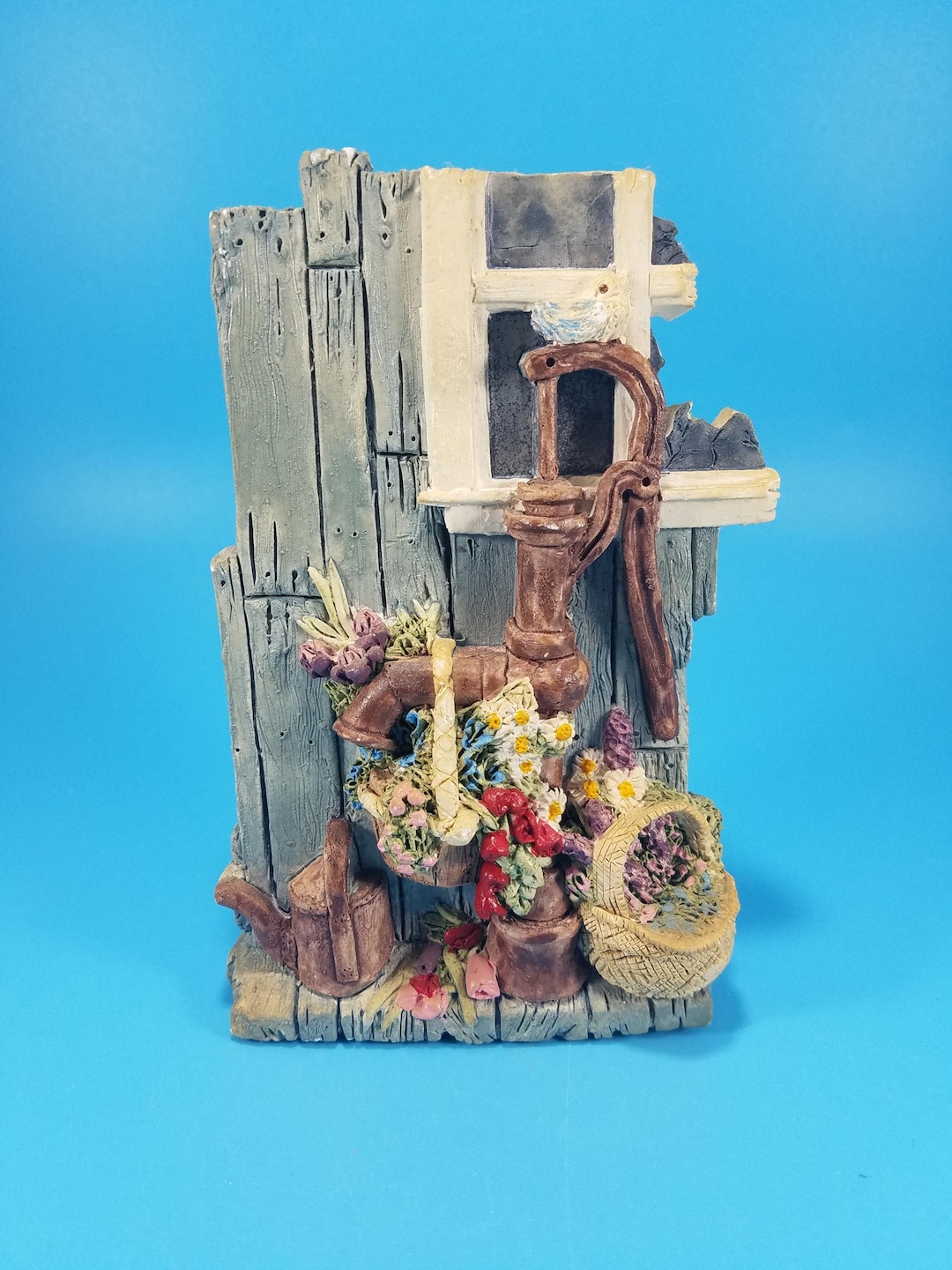 Brian Baker 1991 Wall Art Ceramic Plaque Summer Breeze the Homestead ...