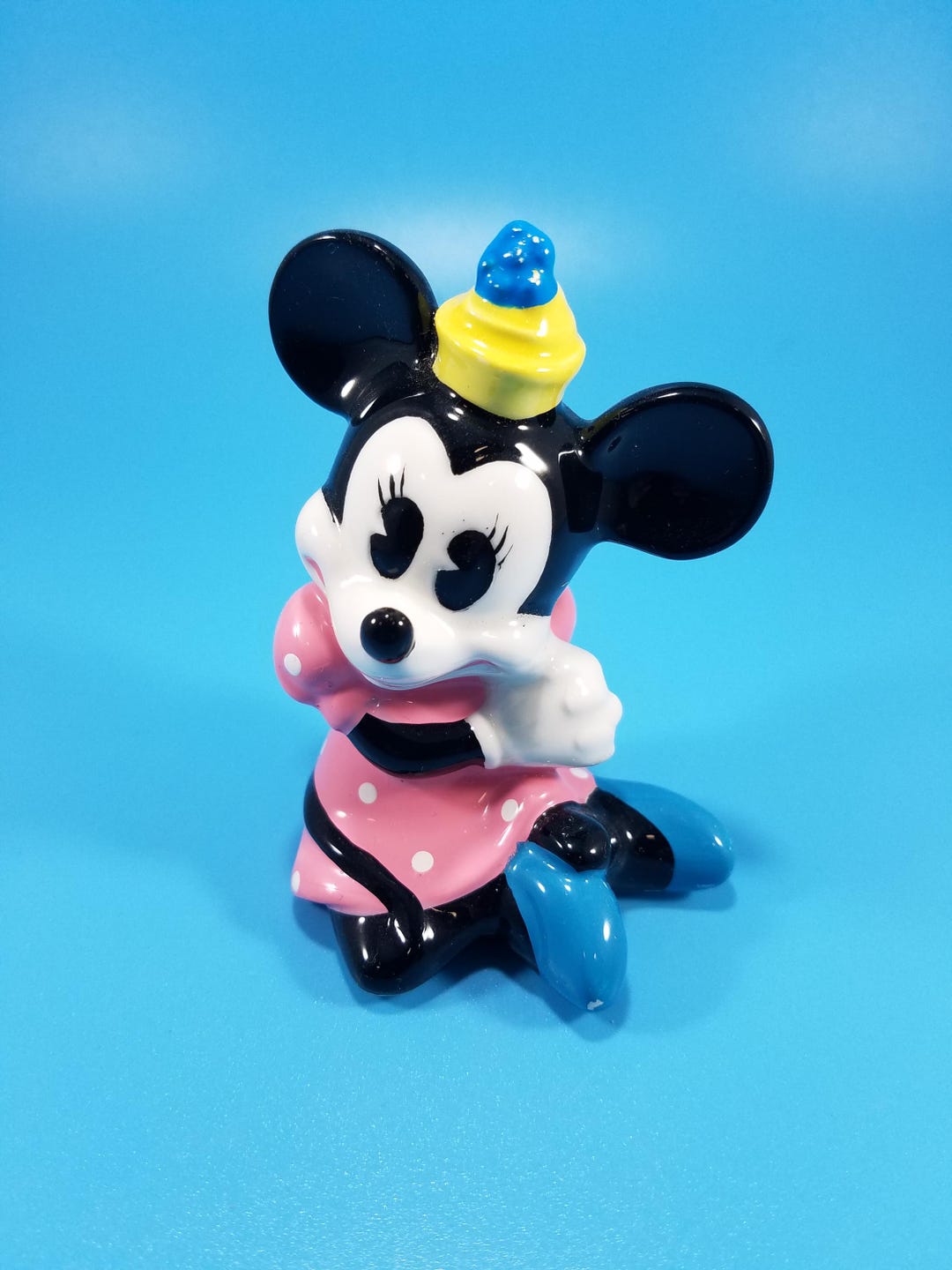 Vintage Walt Disney Japan Minnie Mouse Ceramic Porcelain Collectible ...
