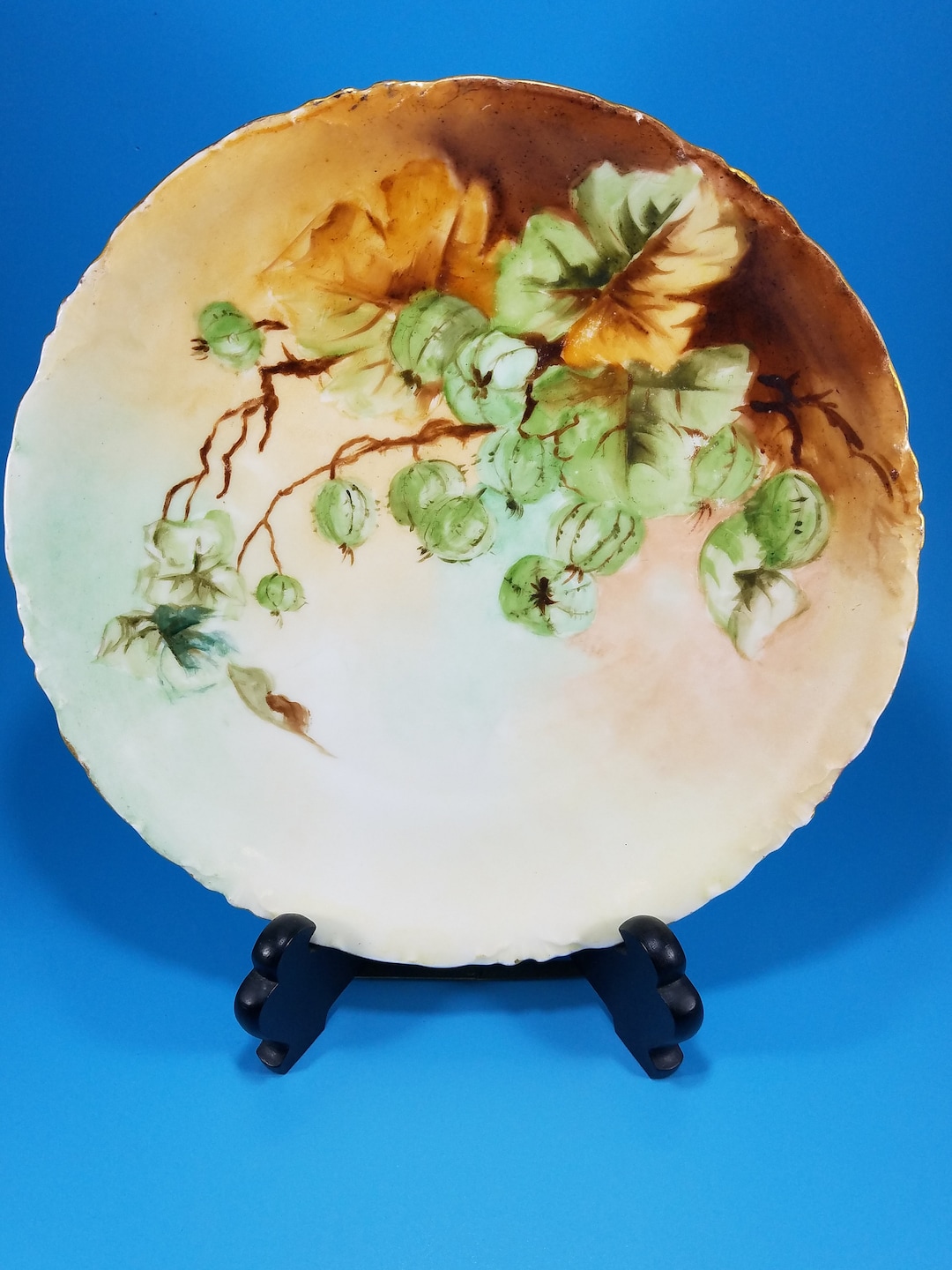 Antique Rosenthal RC Versailles Bavaria 8" Plate Gooseberries ...
