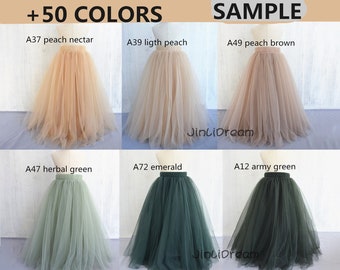 Tulle Color Swatches | Etsy