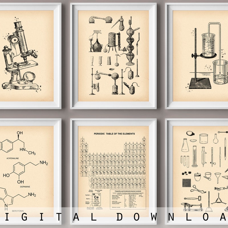 Chemistry Art - Etsy