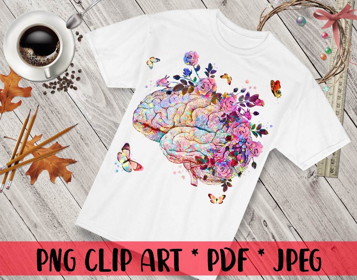 Anatomical Brain Clipart Human Anatomy PNG Clipart Science - Etsy