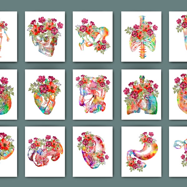 Abstract Anatomy Art - Etsy