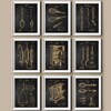 4 Vintage Cat Anatomy Art Veterinary Medicine Poster Veterinarian Gift ...