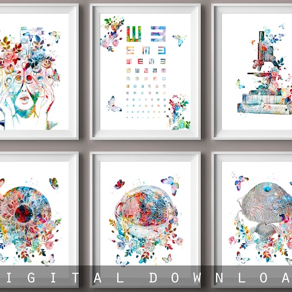 Optometry Wall Art - Etsy