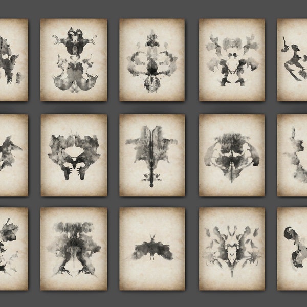 Rorschach Test - Etsy