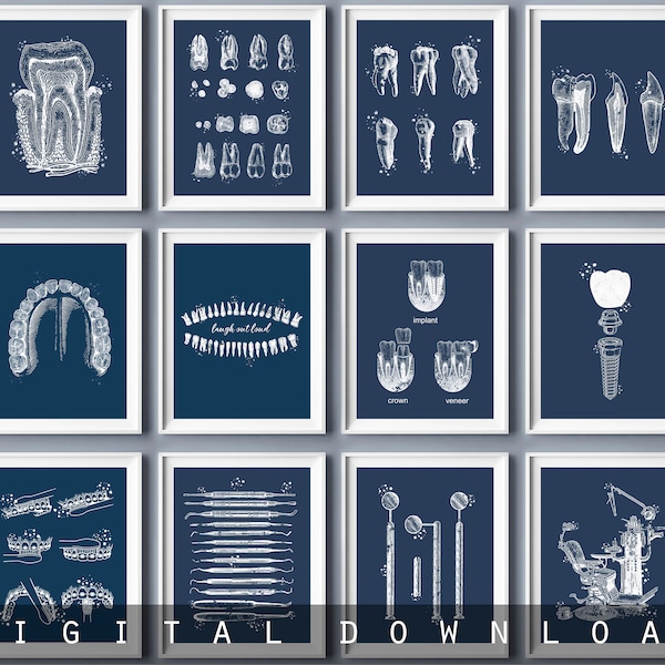 Dental Poster - Etsy