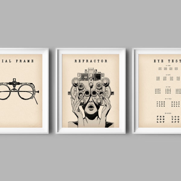 Optometry Wall Art - Etsy