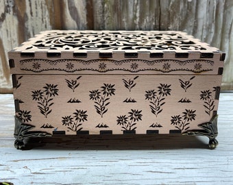 Edelweiss Music Box - Etsy