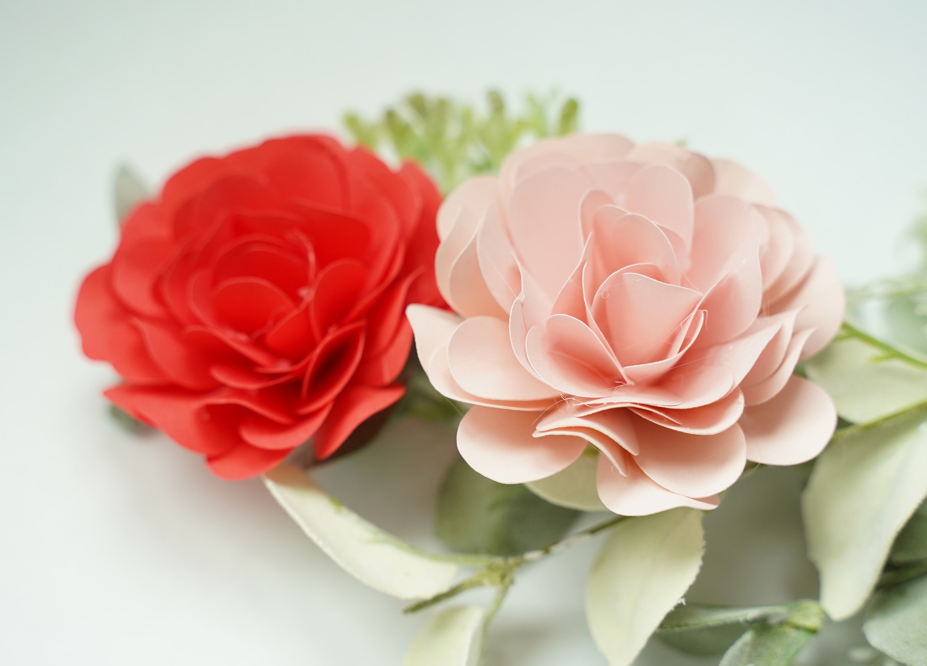 Begonia Paper Flower Template SVG Cut Files and PDF - Etsy Canada