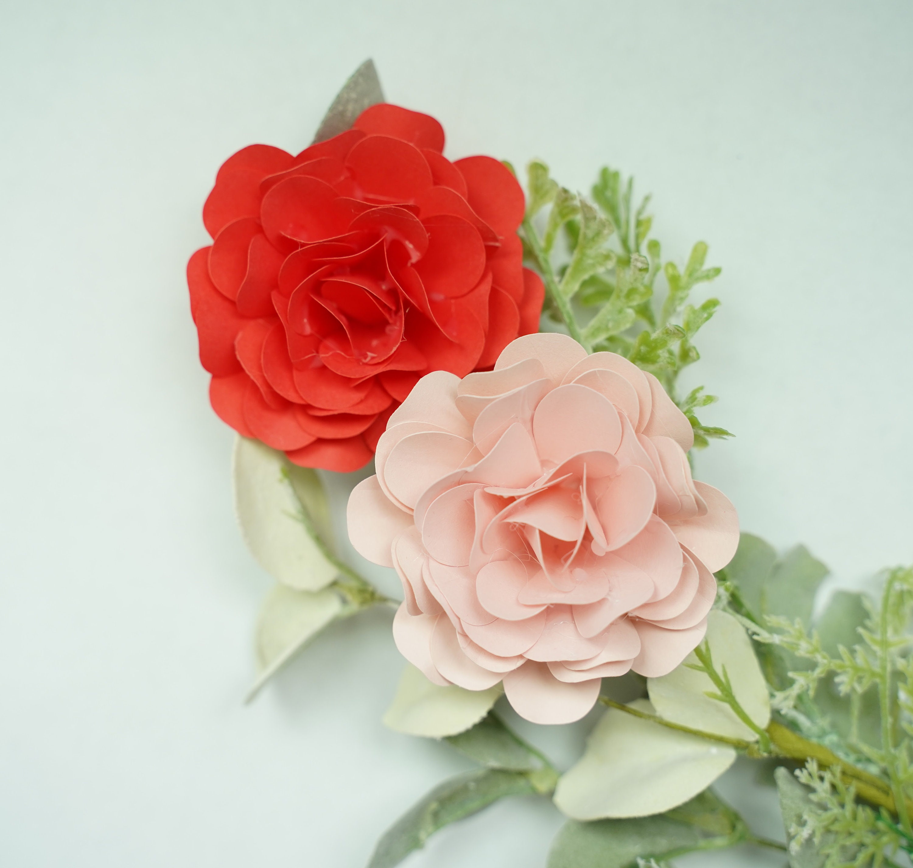 Begonia Paper Flower Template SVG Cut Files and PDF - Etsy Canada