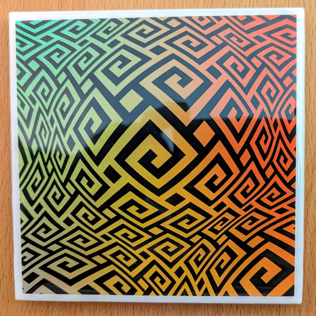 Craft Beer Label Coaster - Barreled Souls Ft. Mortalis - Phoenix - Etsy