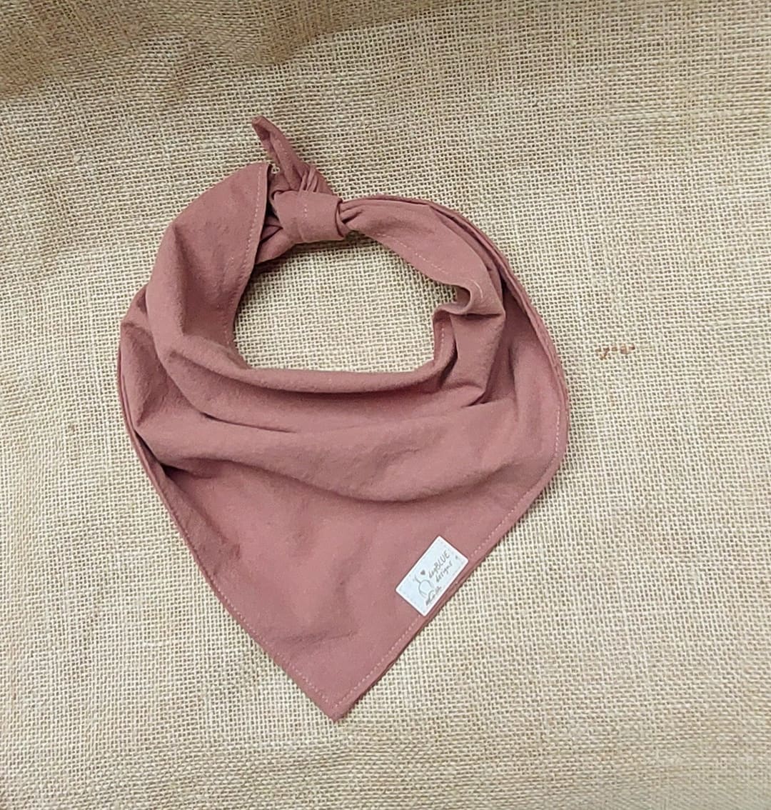 Sandwashed Cotton Bandanna in Praline, Super Soft Cotton Bandanna, Grey ...