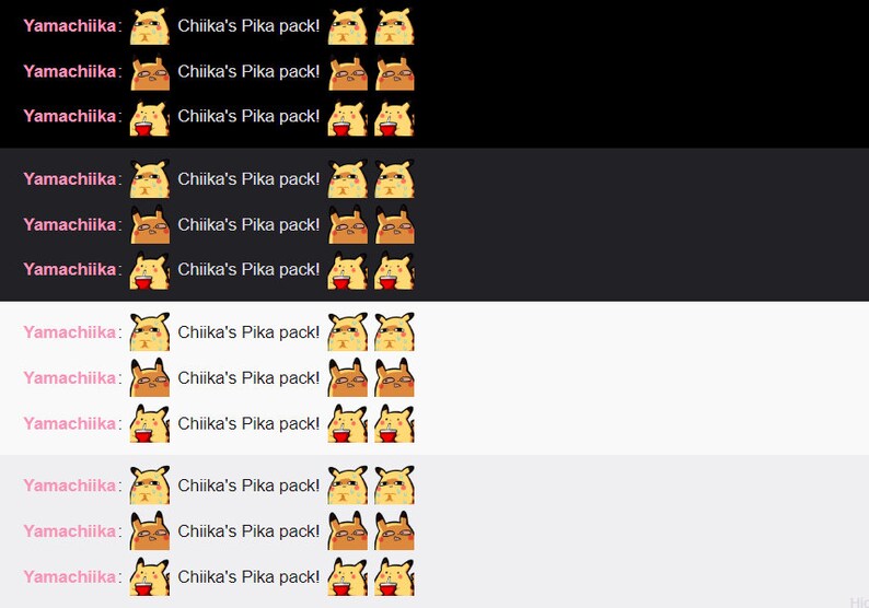 TWITCH EMOTES - Pika but That's Not What You Remember Him Looking Like ...
