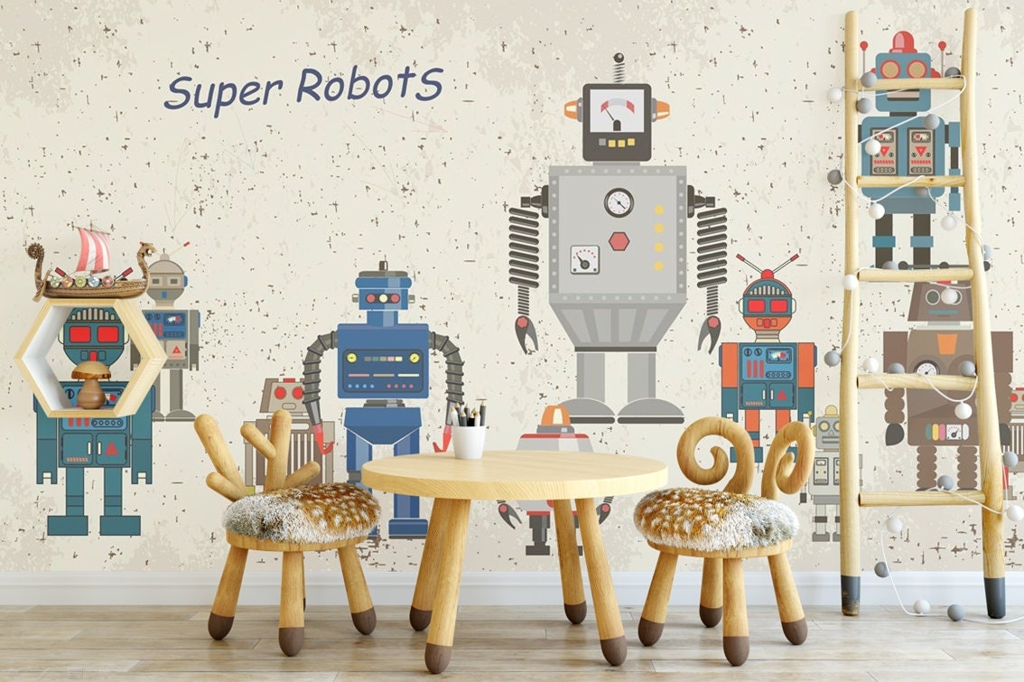 Robot Wallpaper Kids