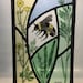 Bumble Bee Stained Glass Panel - Etsy UK