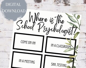 Psychologist Office | Etsy