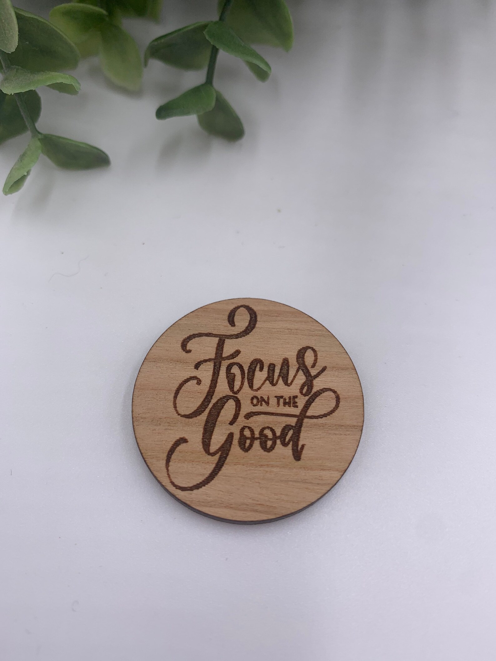 Positivity Token Anxiety Coin Mindfulness Gift Positive - Etsy