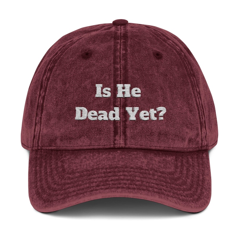 Not Dead yet Cap - Etsy