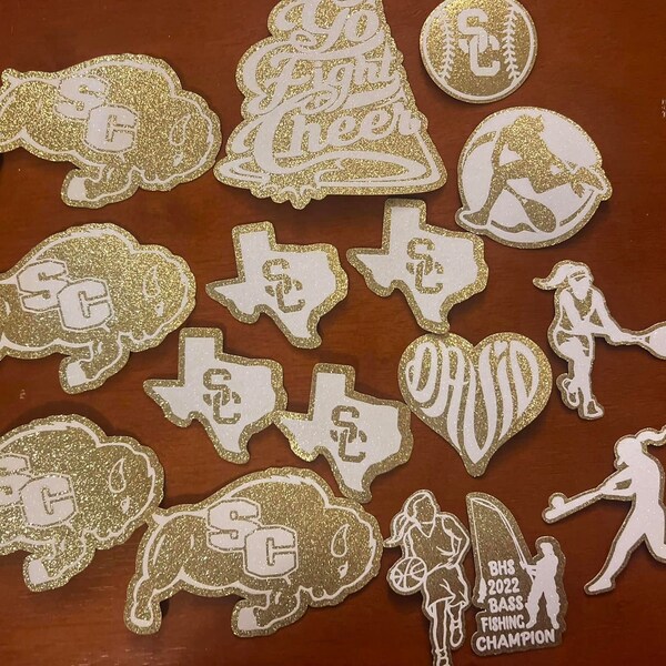 Homecoming Mum Cutouts Svg - Etsy