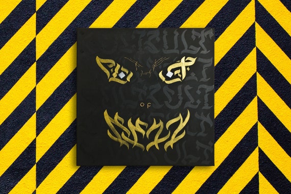 The Cult of Rezz 1.0 Painting | Etsy