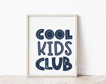 Cool Kids Club Sign - Etsy