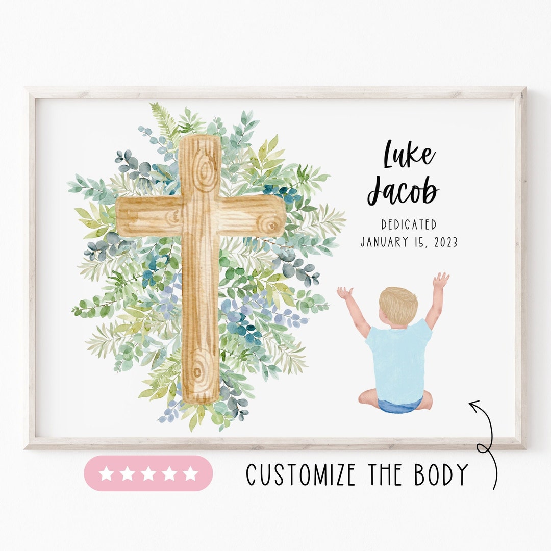 Baptism Gifts for Boy, Baptism Gifts for Girl, Personalized Baptism ...