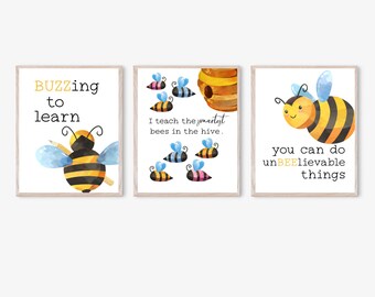 Bee Classroom Decor - Etsy