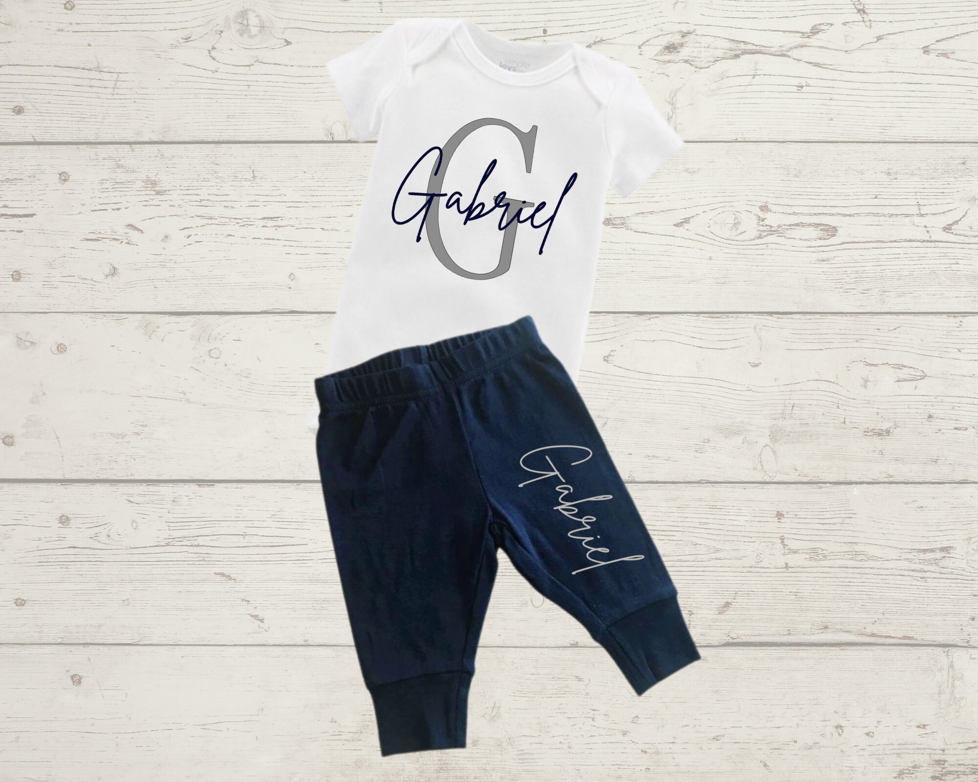 Custom Baby Boy Coming Home Outfit|personalized Infant Outfit ...