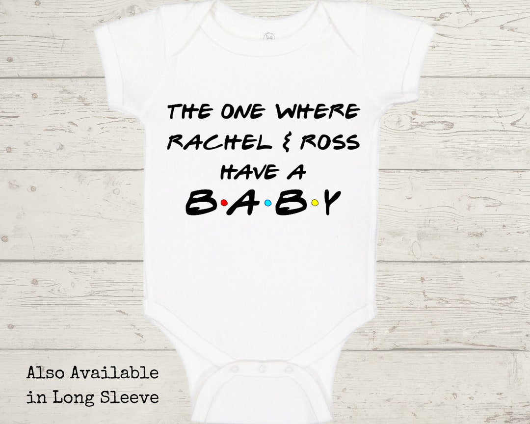 Personalized Friends the One Where We Have a Baby Bodysuit| Custom ...