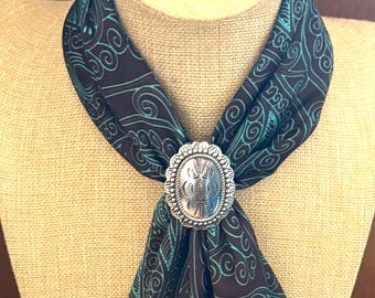 Western Wild Rag Scarf Slide -bandanna Slide-cowgirl Gift-rodeo Jewelry ...