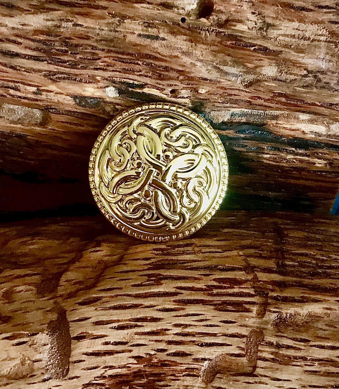 Western Scarf Slide -bandana Slide-cowgirl Gift-gold Floral - Etsy