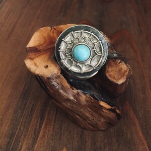 Concho Scarf Slide | Bandana Slide| Floral With Boho Turquoise | Cowboy ...