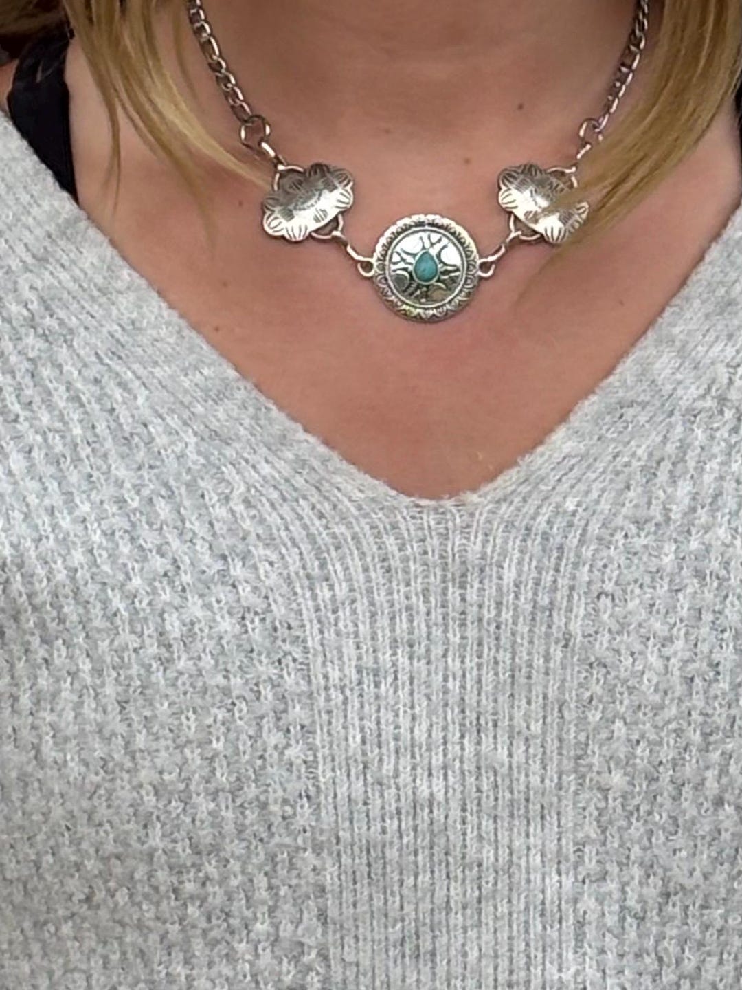 Western Concho Choker Necklace | Jewelry Rodeo | | Cowgirl Punchy ...