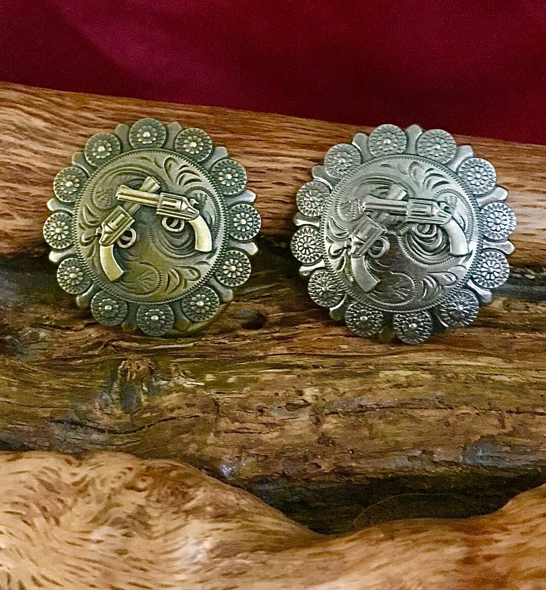 Wild Rag Slide -cross Pistols-rodeo Guns -western Accessories -gift ...