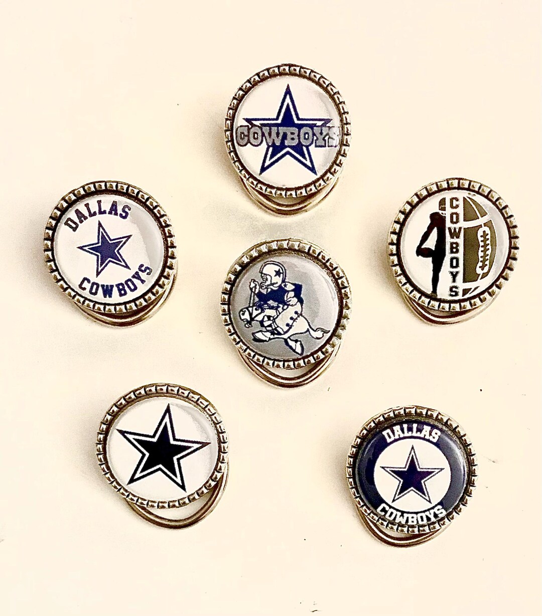 Sports Pin |dallas Cowboys Bandana Ring | Men's Jewelry | How Bout Them ...