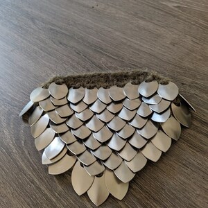 Shoulder Guard Knitted Scalemaille - Etsy