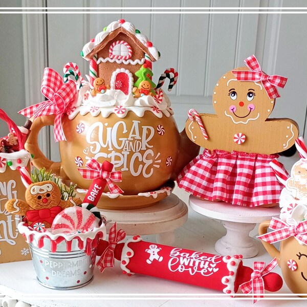 Gingerbread Kitchen Decor - Etsy